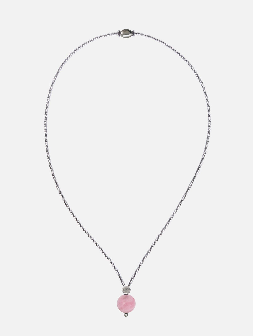 Liliflo - Collier Milonga - Pierre semi-précieuse Quartz rose